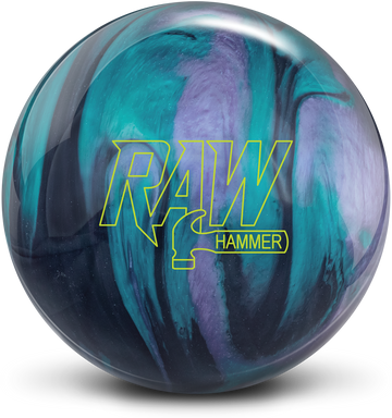 Raw Hammer - Black / Purple / Teal – HammerBowling