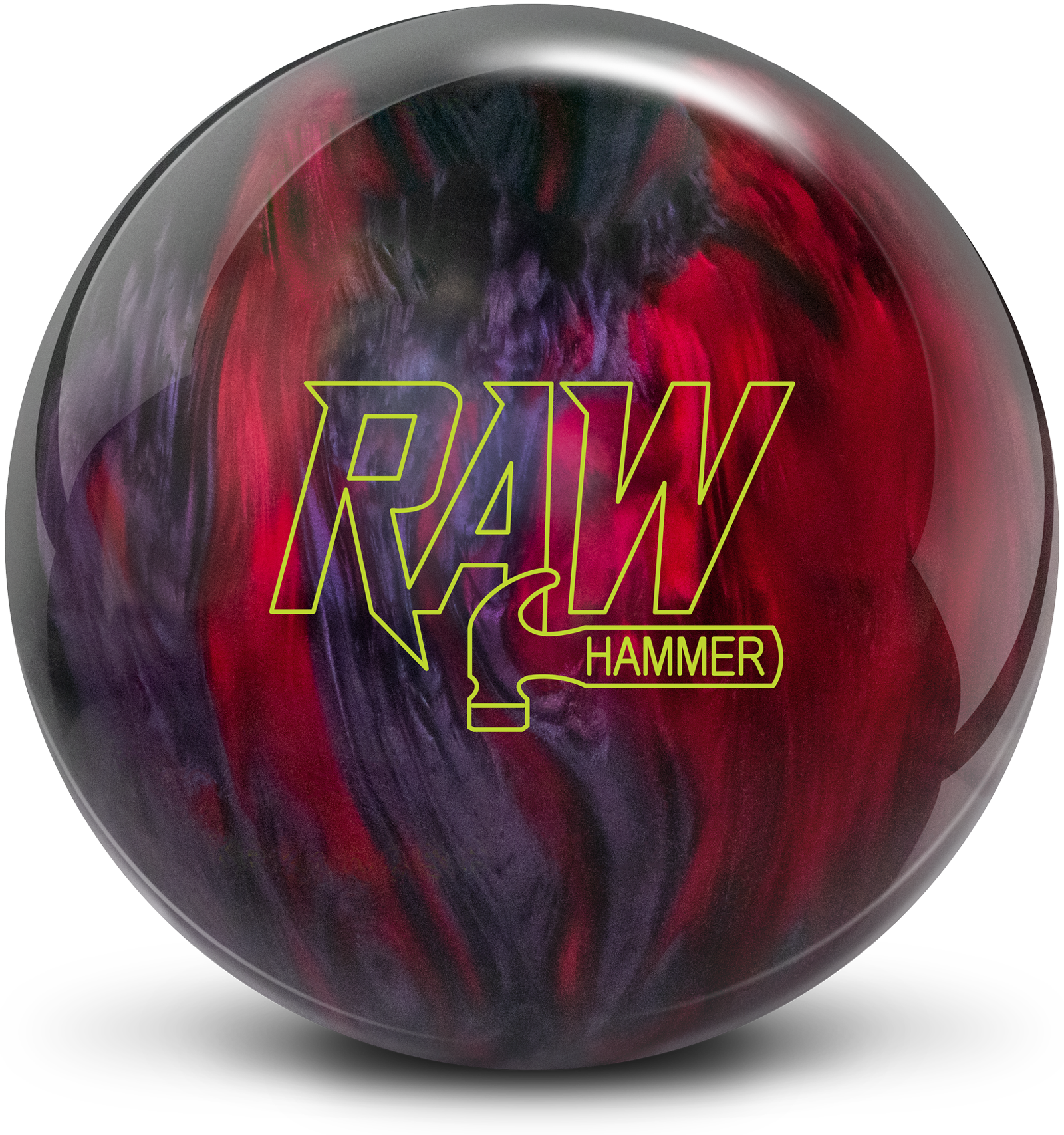 Raw Hammer - Red / Smoke / Black – HammerBowling